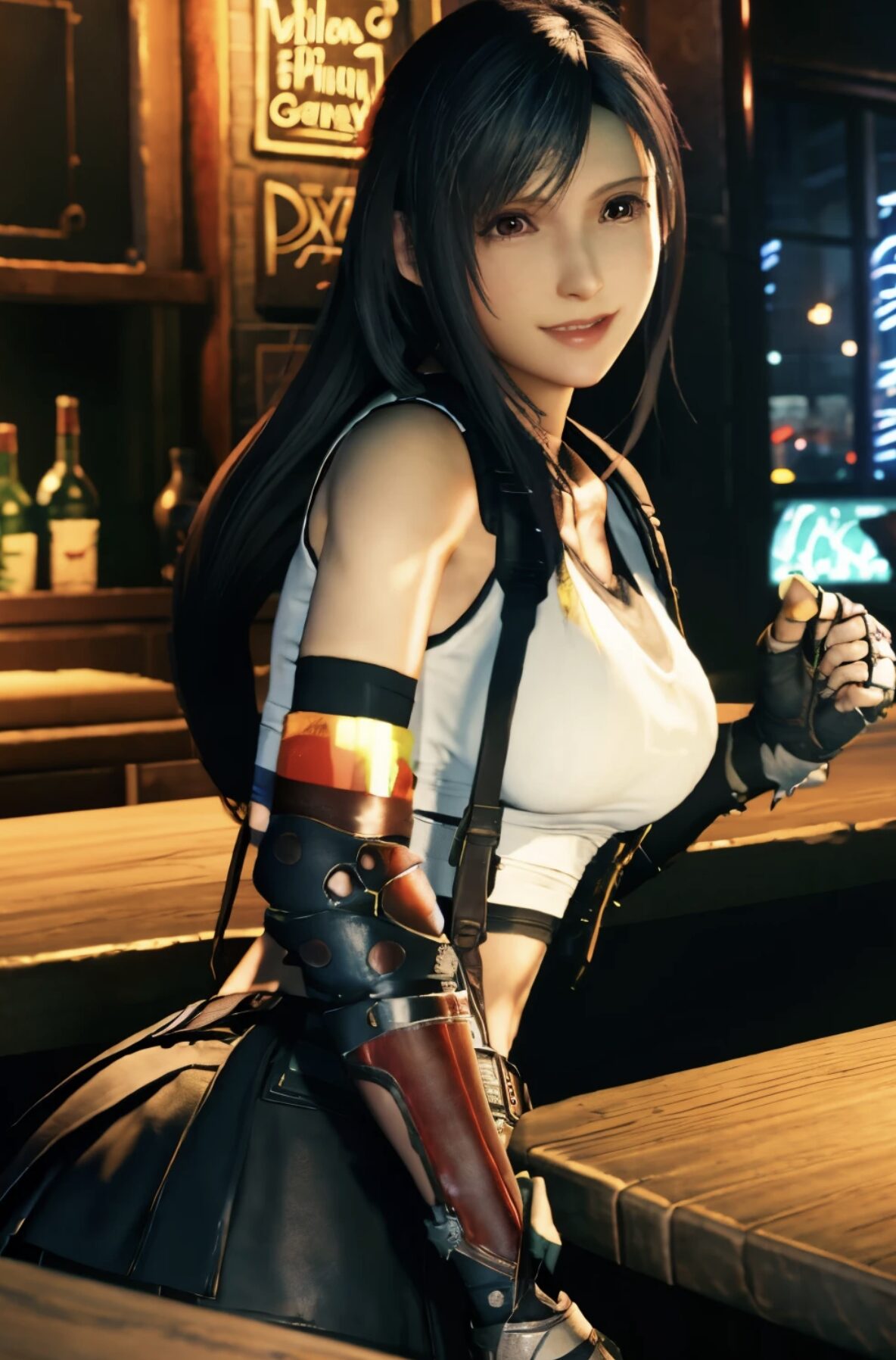 【AIイラスト】FF7のティファを生成する方法！【Tifa Lockhart】 - IT.Lifestyle.up